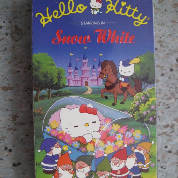 Other | Hello Kitty Snow White 1995 Vhs Vintage | Poshmark